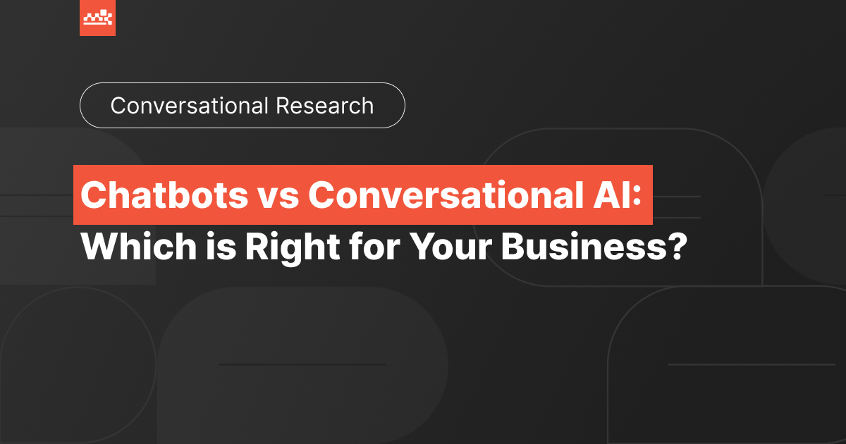Chatbots vs. Conversational AI: Which is Right for Your Business? Chatbots vs. Conversational AI: Which is Right for Your Business?