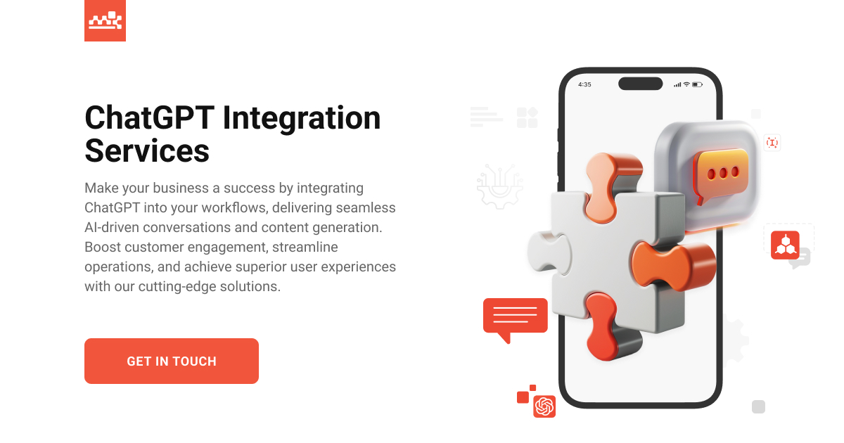 ChatGPT Integration Services: 50+ Cases in Portfolio