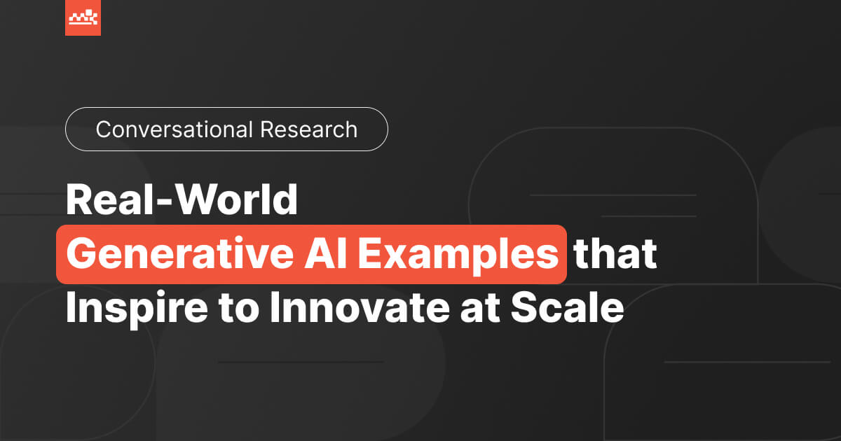 55 Generative AI Examples [for Any Industry]