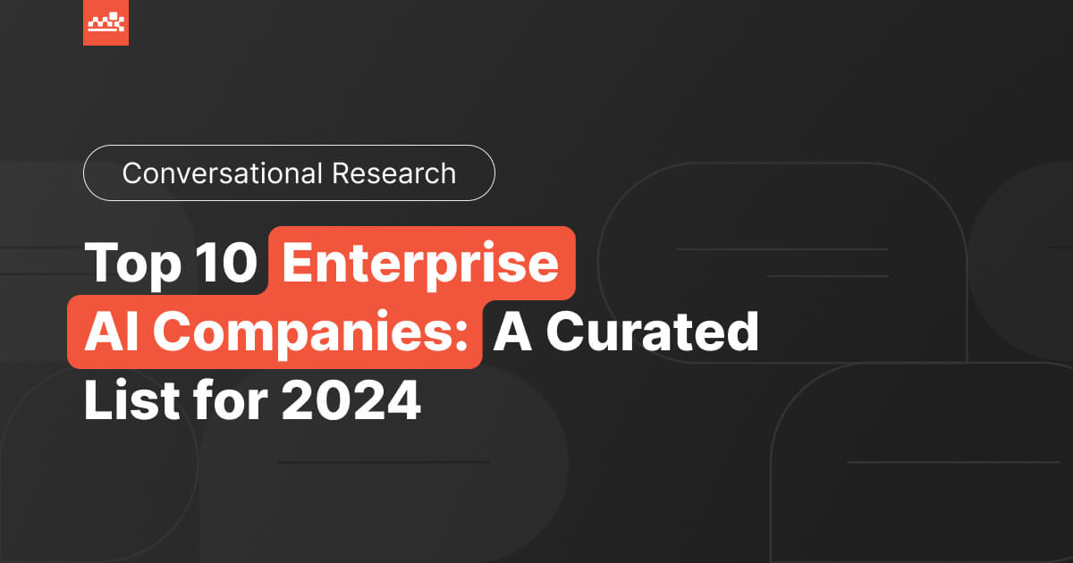 Top 10 Enterprise AI Development Companies [2025]