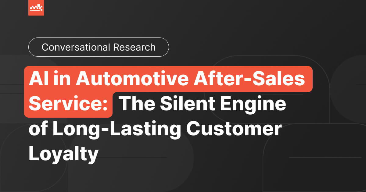 AI in Automotive After-Sales Service: Predict, Personalize, Perform