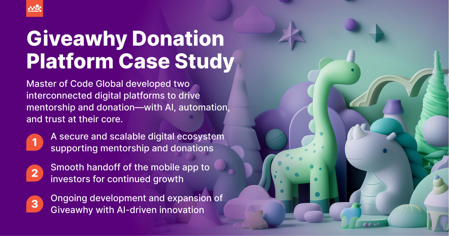 GiveaWhy Donation Platform Case Study - Master of Code Global