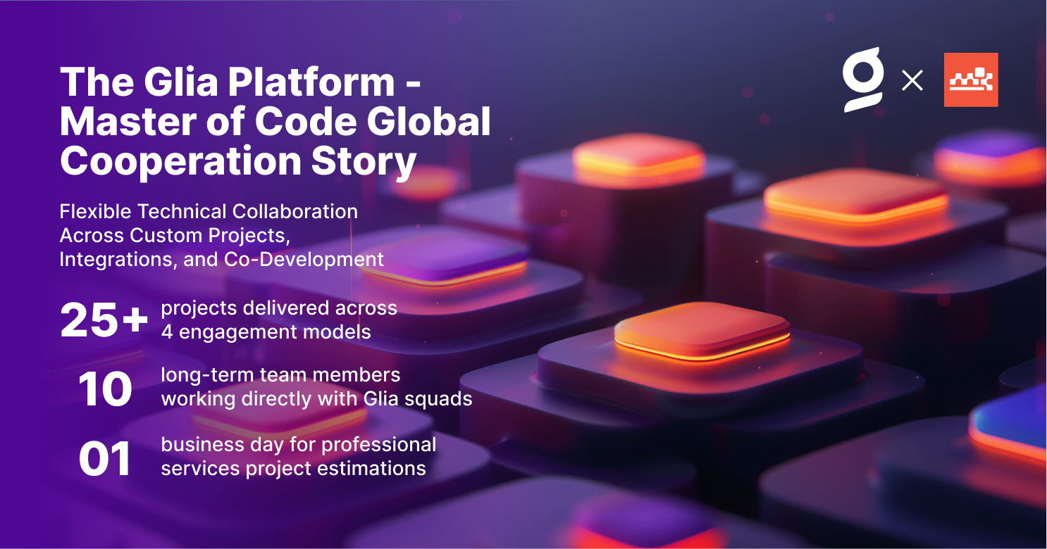 Inside Glia Platform & Master of Code Global's Partnership